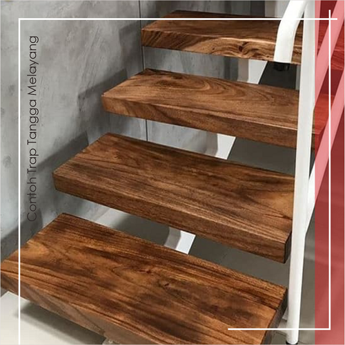 Produsen Papan Trap Tangga Kayu Berbagai Jenis Ukuran | SIRAPMAS